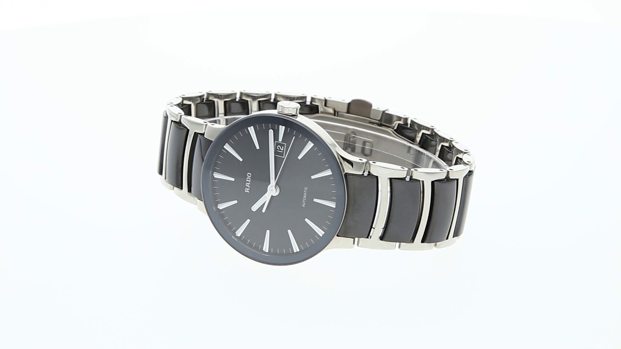 Rado Centrix Gent Quartz Chrono L R30130152 Zegarek / Watch 360 - YouTube