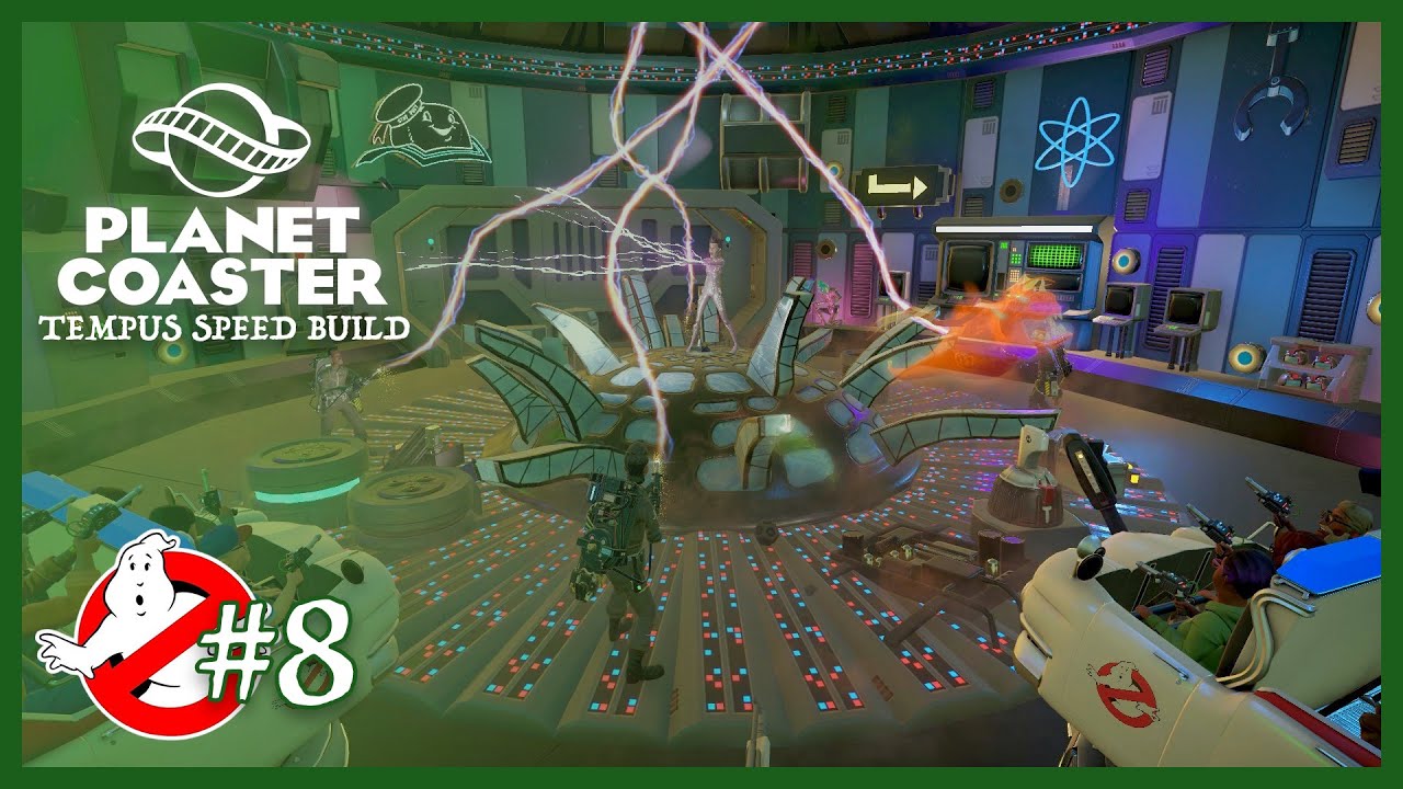 Welcome to the future 👽🚀 | Ghostbusters ride | Planet Coaster | speed ...