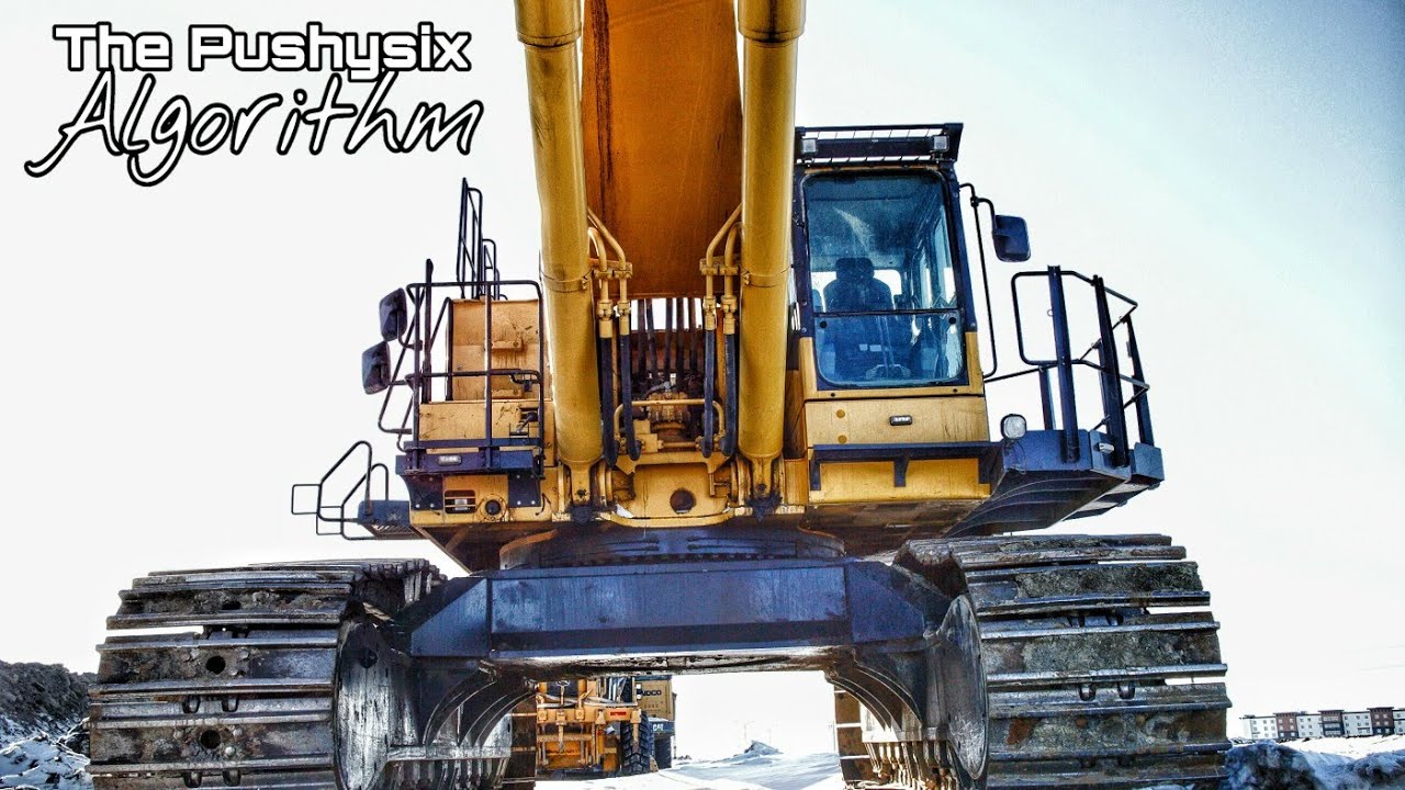 Moving The Komatsu 1250 | The Pushysix Algorithm Episode 1 - YouTube