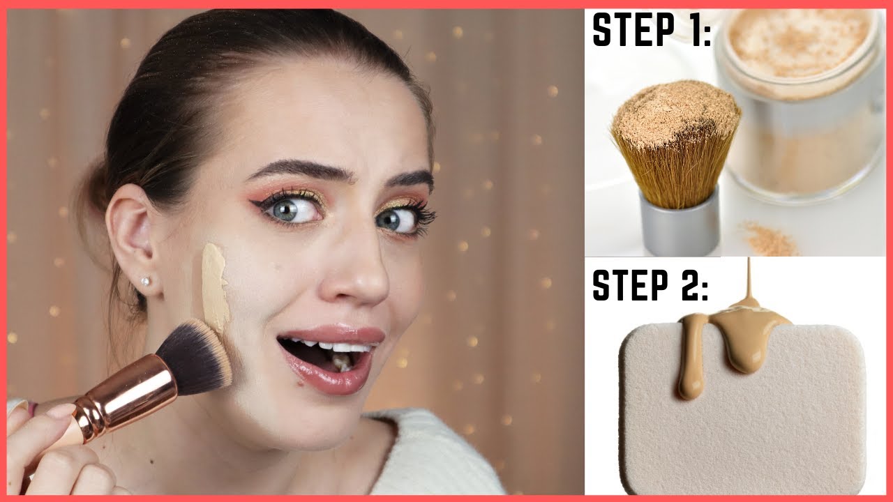 APPLYING POWDER BEFORE FOUNDATION? HIT OR MISS? WEAR TEST! Madella ...