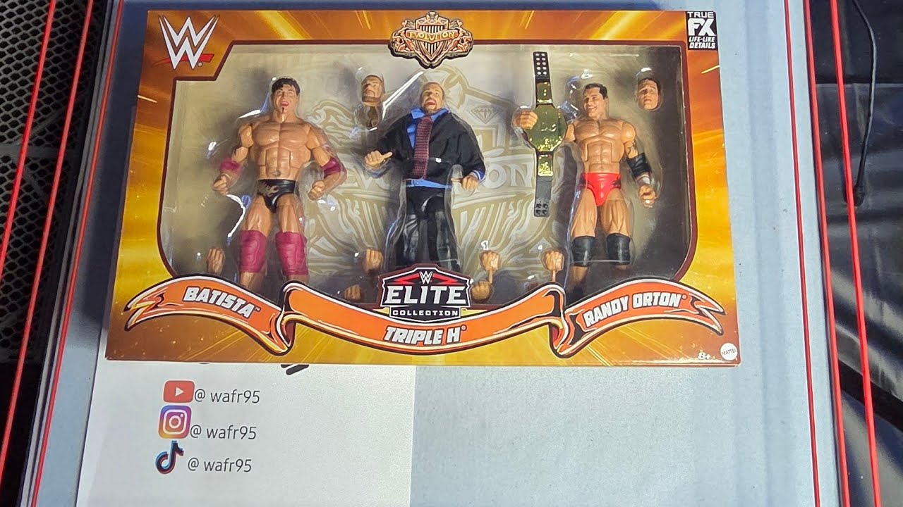 WWE Elite Evolution 3 Pack Full Review!! - YouTube