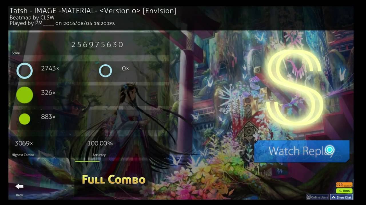osu!CTB IMAGE -MATERIAL- SS 1409pp - YouTube