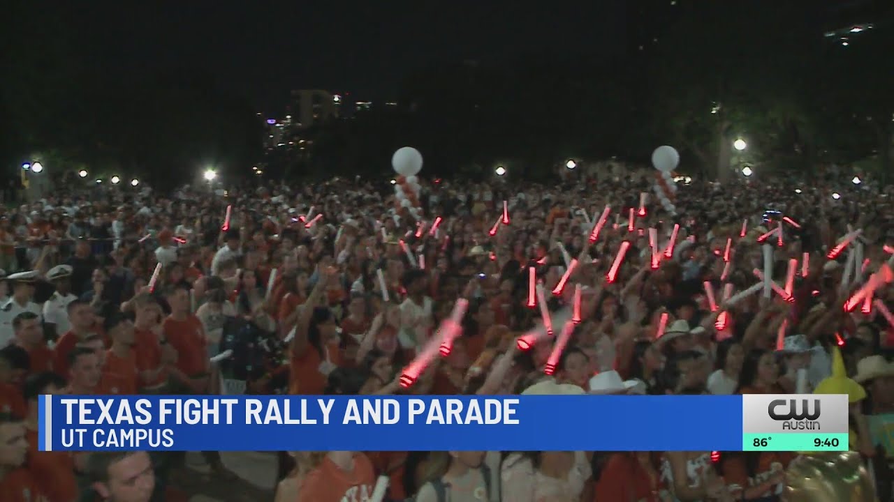 2023 Texas Fight rally, parade - YouTube