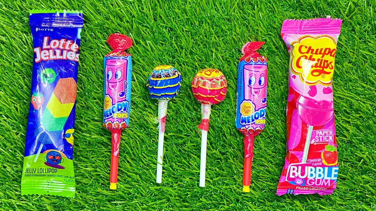 Best Asmr Candy Unwrapping Satisfying Video🍬 Gummy Lollipop And Chocolates Asmr Video Youtube