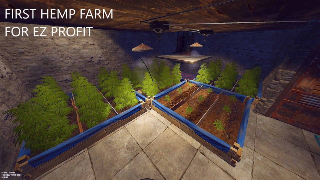 My first working farm in 3k hours - YouTube