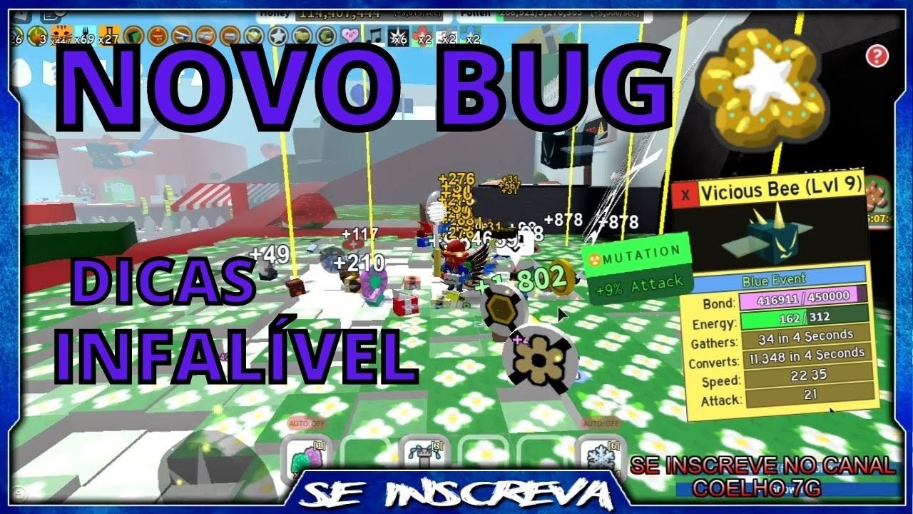 NOVO BUG E NOVAS DICAS INFALÍVEL NO BEE SWARM SIMULATOR - YouTube