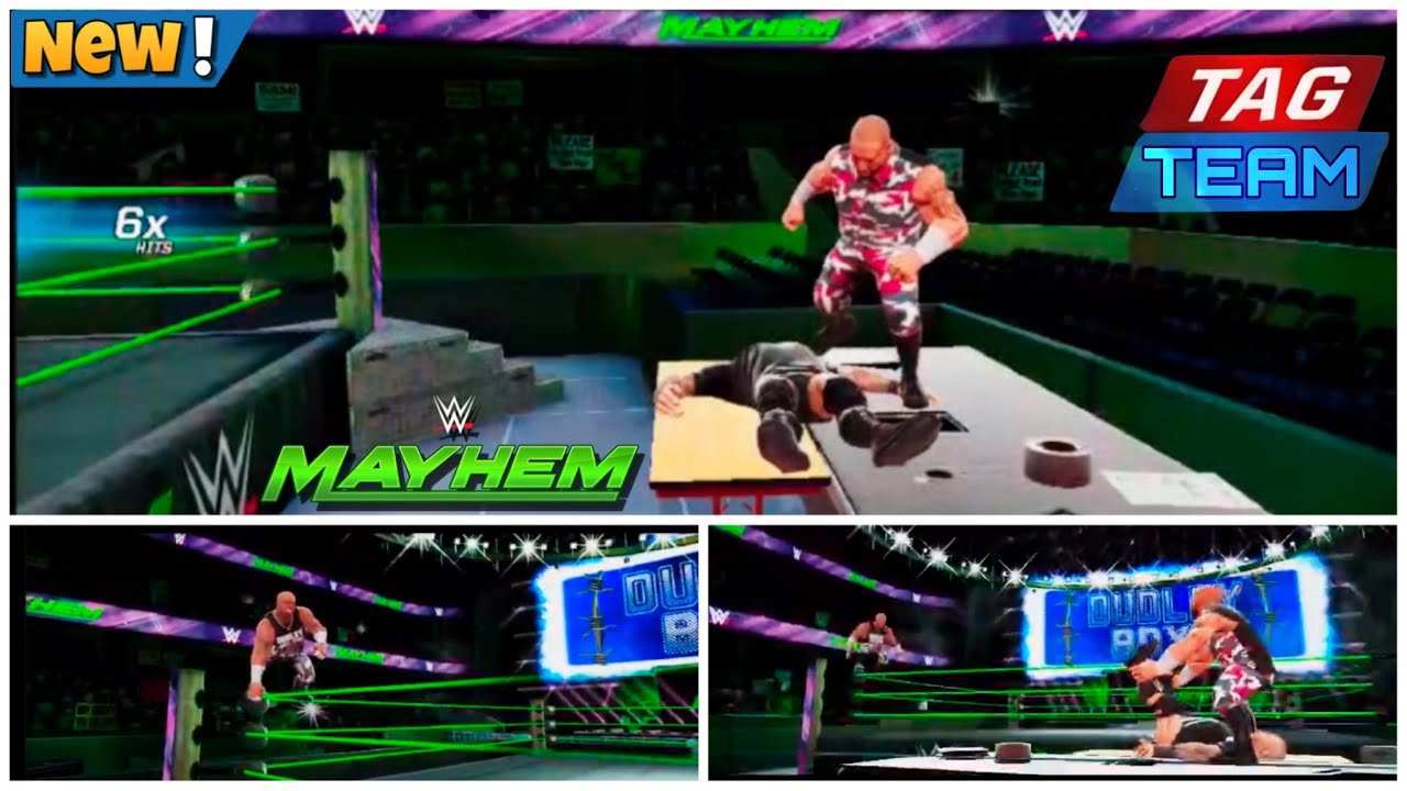 New Added Tag Team Finishers 2k25 Tag Team moves WWE MAYHEM - YouTube