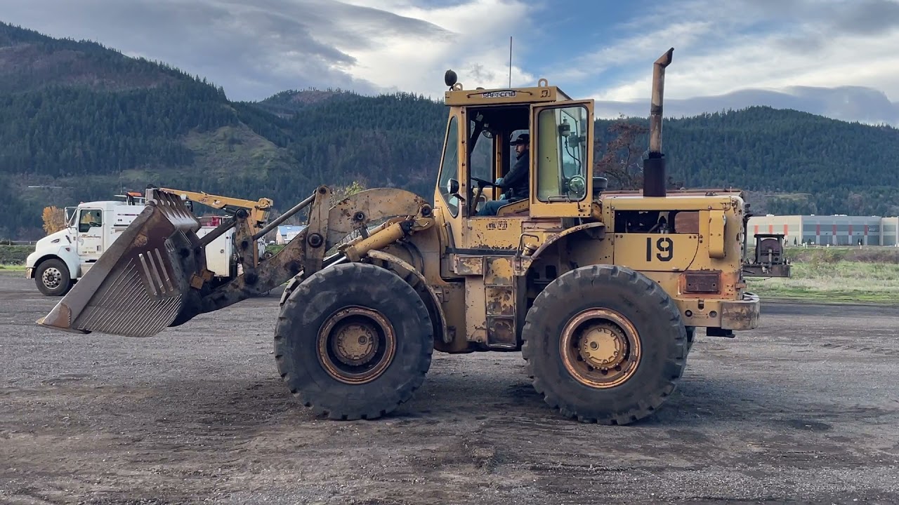 1980 Caterpillar 950 Wheel Loader - YouTube