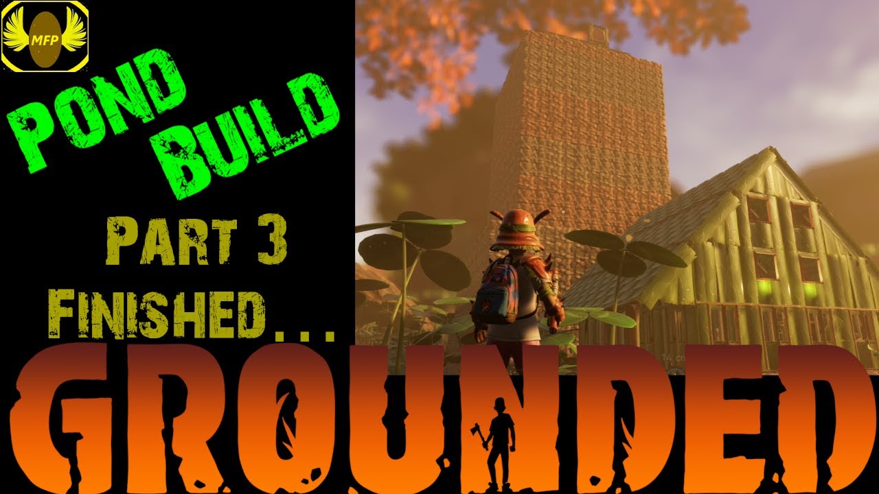 Grounded Pond Build - Part 3 - Finished? - YouTube