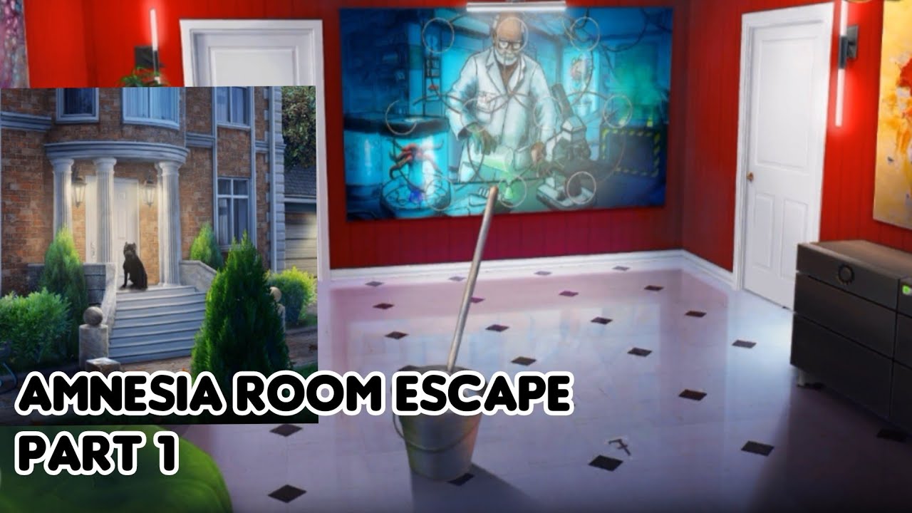 Amnesia Room Escape Game Solution walkthrough gameplay part 1 - YouTube
