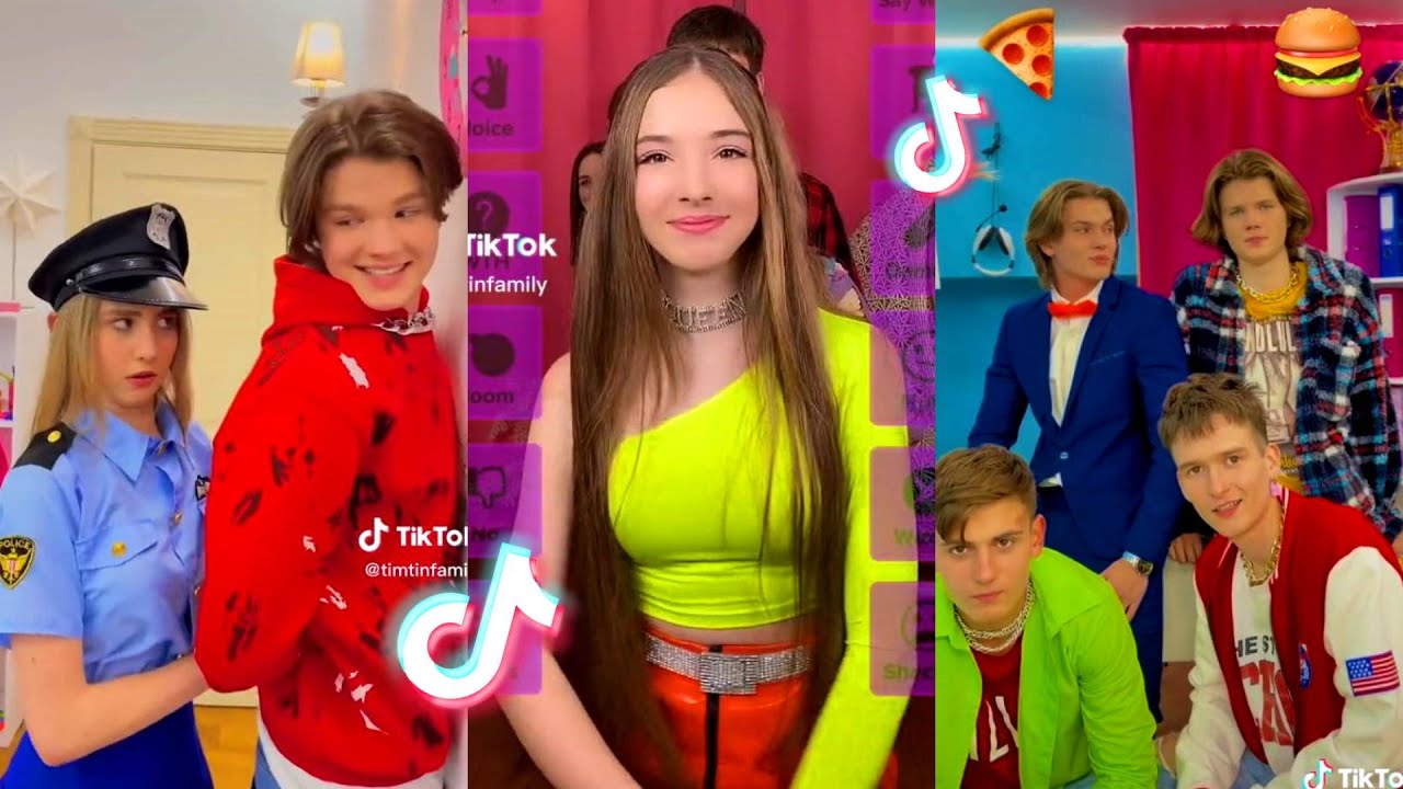 🌈 Tim Tin Family 🤗 BEST TikTok Compilation 💞 #19 - YouTube