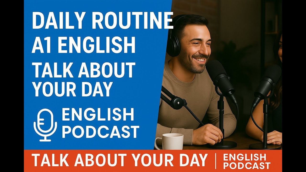 Daily Routine | A1 English | Talk About Your Day | English Podcast ...
