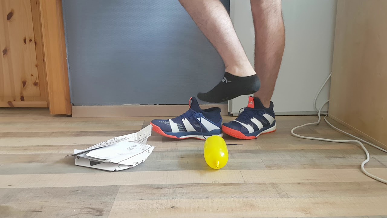 Boot and feet stomp - YouTube