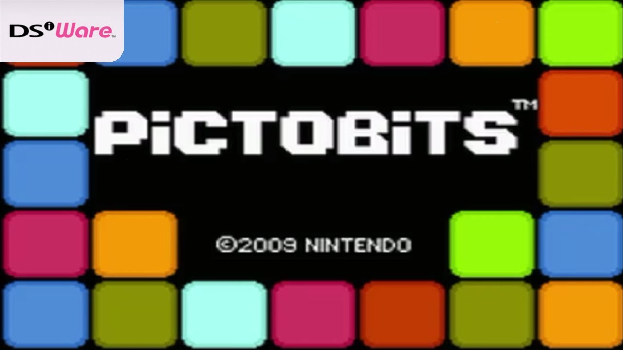 Art Style: PiCTOBiTS (DSiWare Gameplay) - YouTube