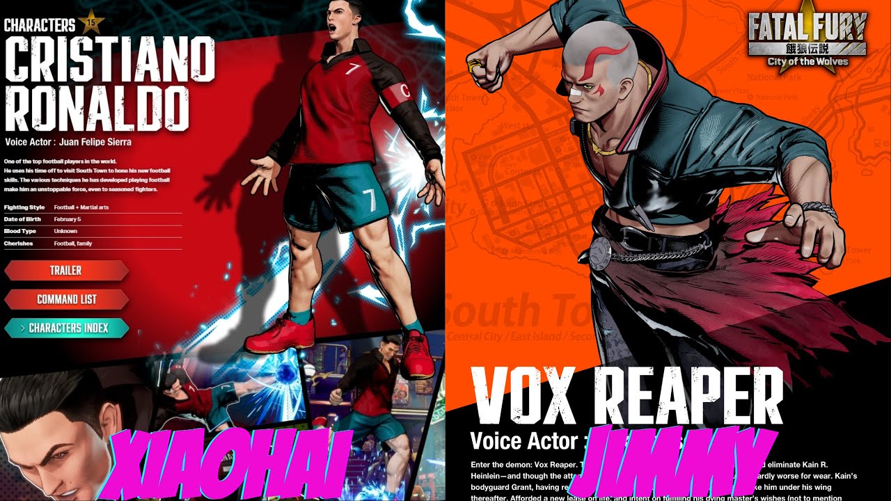 Fatal Fury COTW XIAOHAI Ronaldo VS JIMMY Vox High Level Gameplay - YouTube