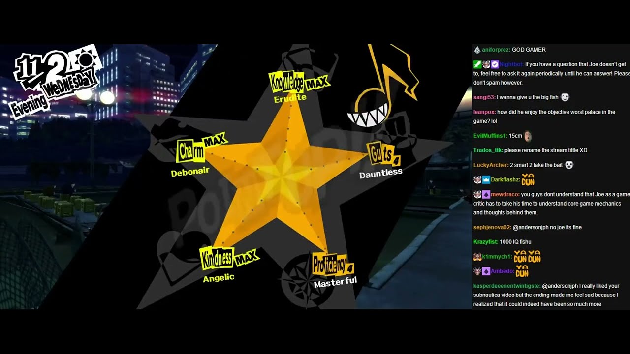 Joseph Anderson Persona 5 stream 21 with chat [03/18/2018] - YouTube