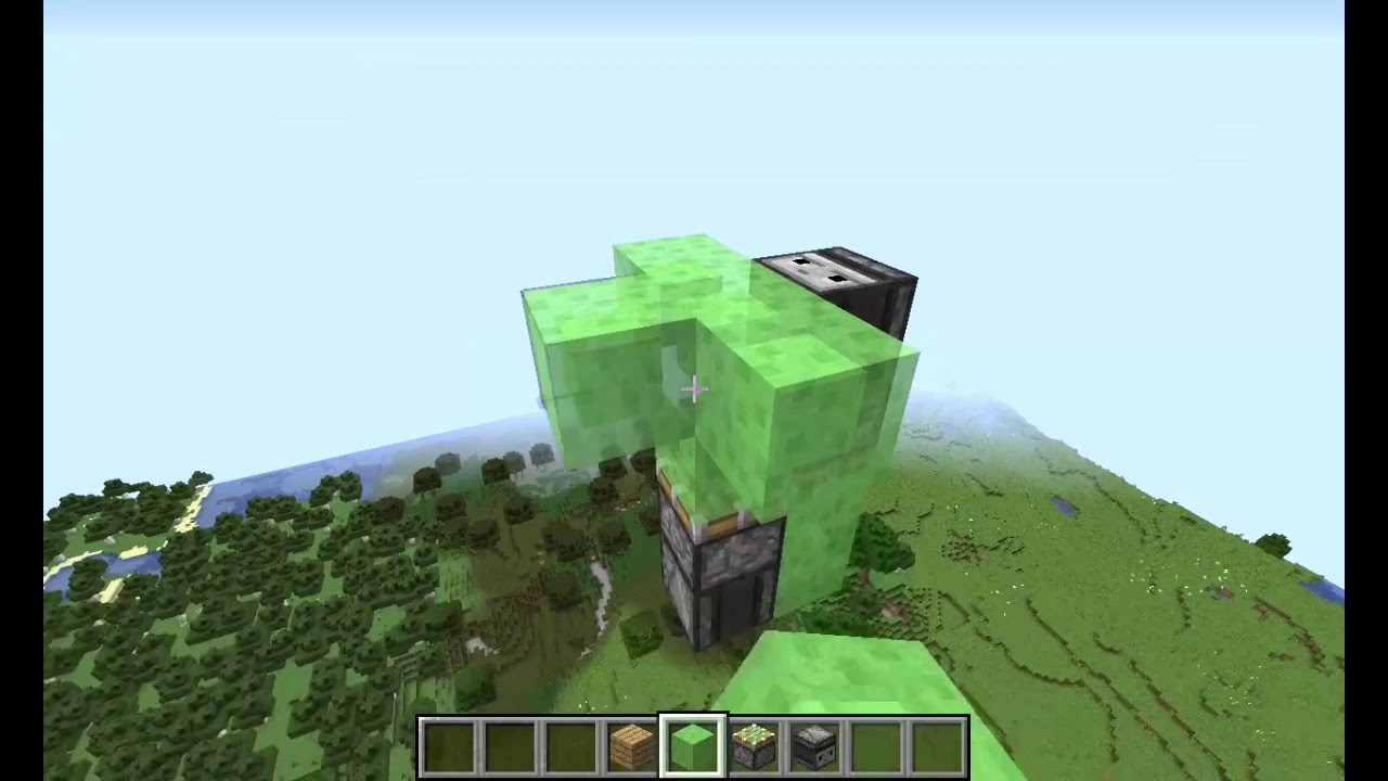 MineCraft Flying Machine And Flying Bomber - YouTube
