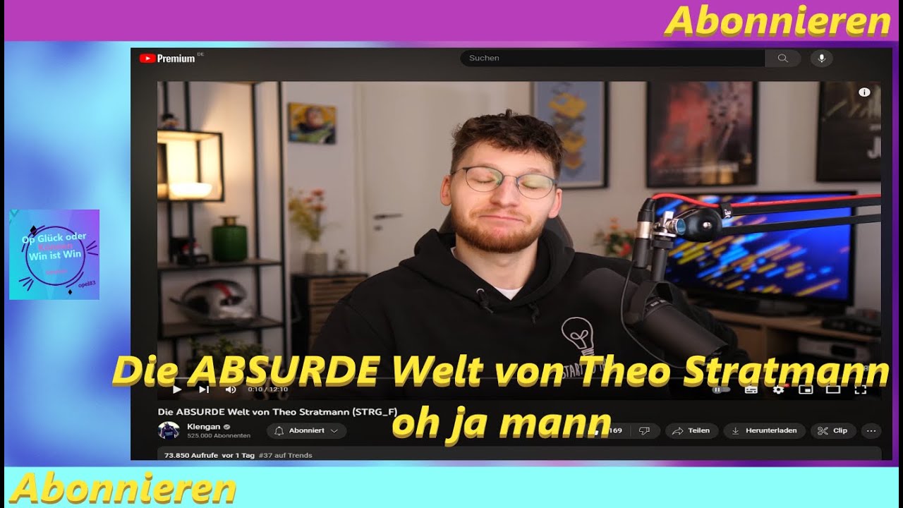 Klengan Die ABSURDE Welt von Theo Stratmann - YouTube