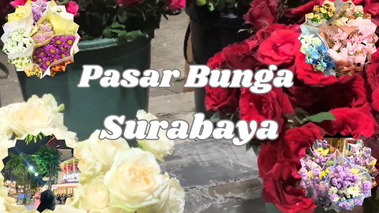 Beraneka Macam Bunga di Pasar Kayoon ( Pasar Bunga ) Surabaya - YouTube