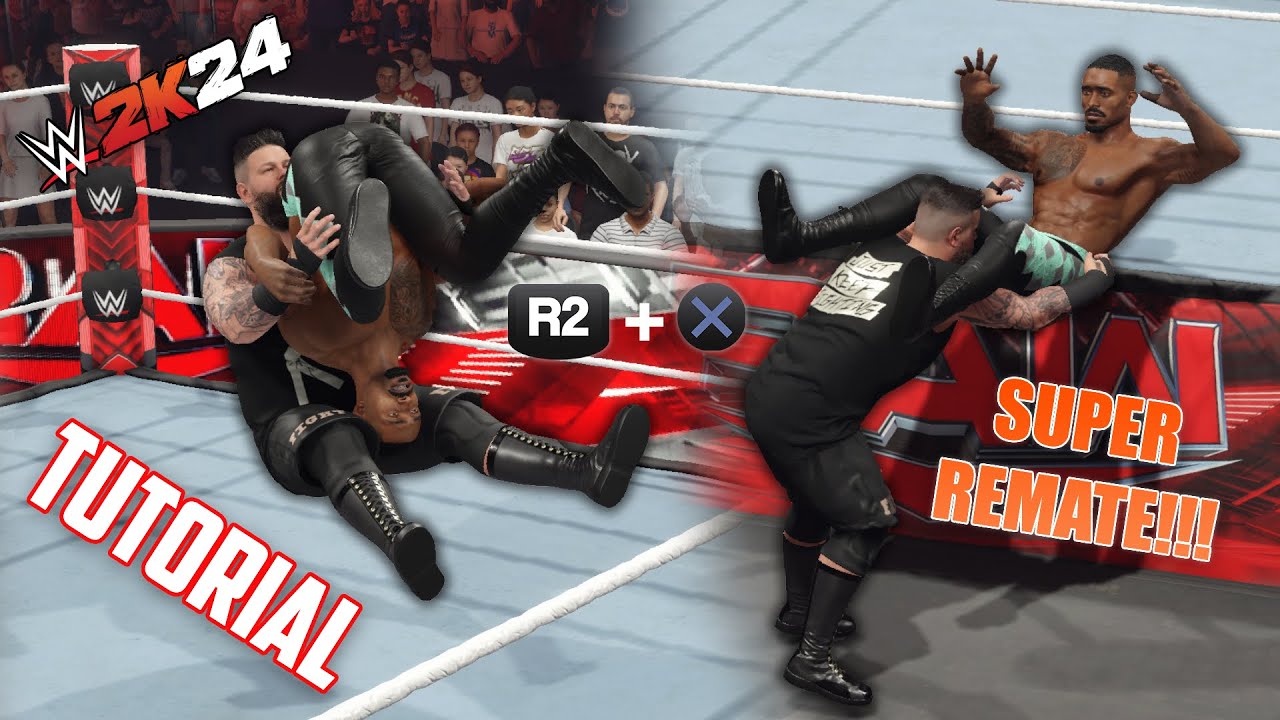 WWE 2K24 - Como hacer un SUPERFINISHER con KEVIN OWENS - TUTORIAL - YouTube