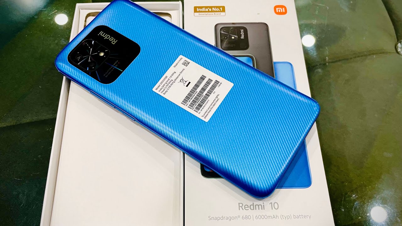 Redmi 10 Unboxing, First Look & Review 🔥🔥!! Redmi 10 Price ...