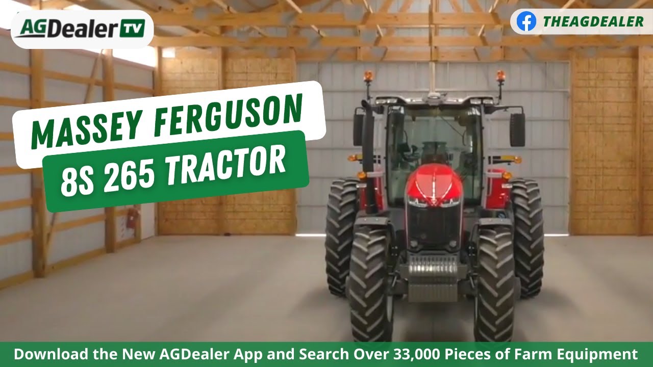 Massey Ferguson 8S 265 Tractor Specs | MF 8s 265 All-New" High ...