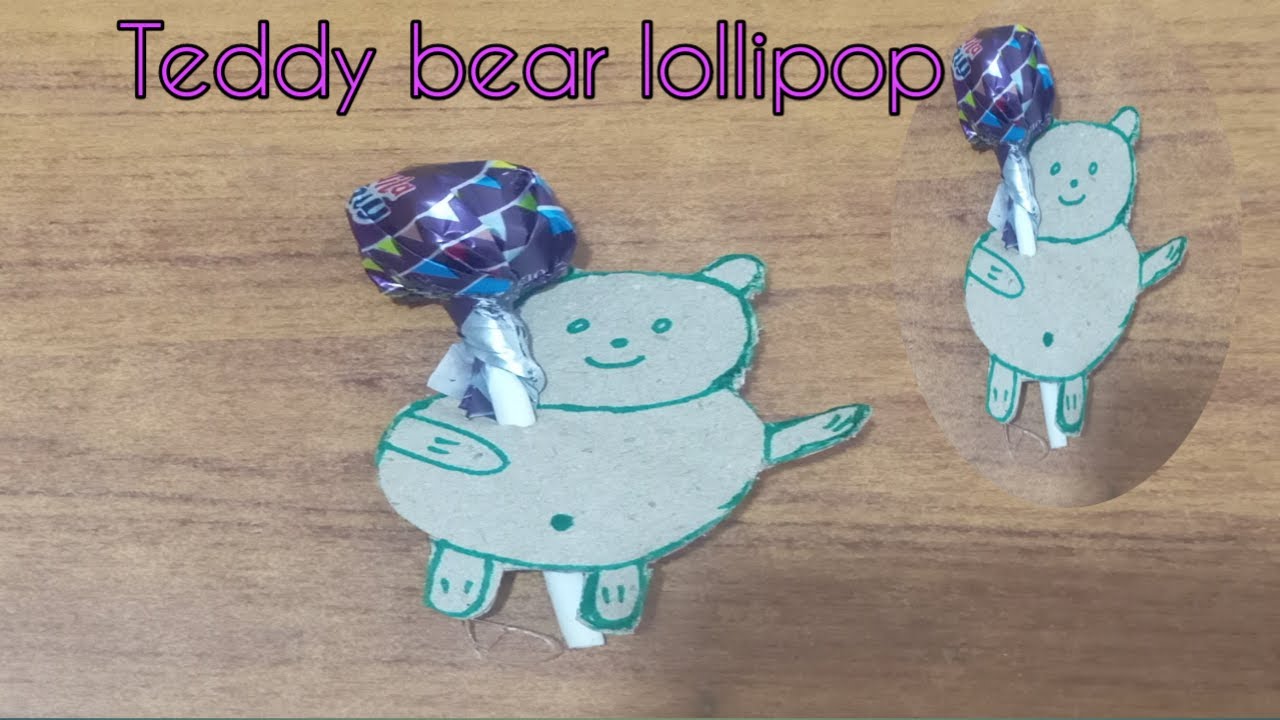 Gul-e-nain fatima vlog no. 392 Teddy bear lollipop gift - YouTube