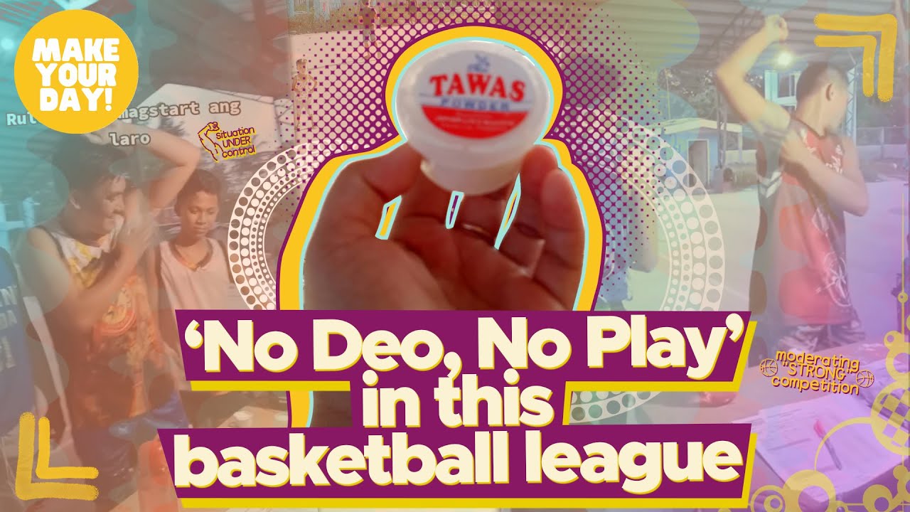 ‘No Deo, No Play’ in this basketball league | Make Your Day - YouTube