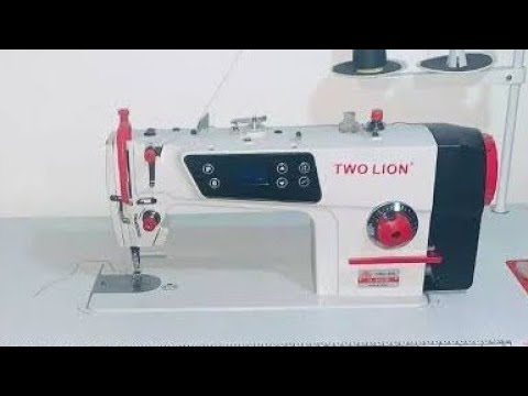 Unboxing the Head of Two Lion Direct Drive Sewing Machine; Installation ...
