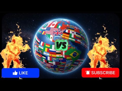 🔴Using flags of countries around the world 2026