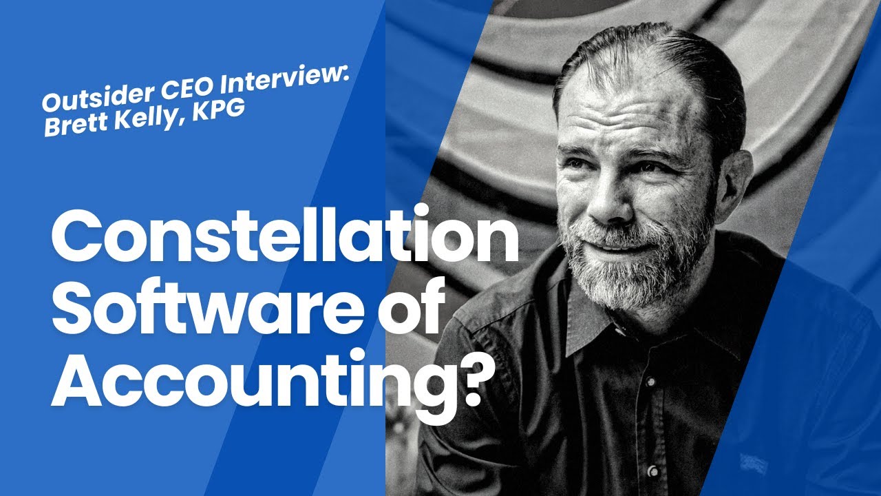 KPG: Building the "Constellation Software" of Accounting - YouTube