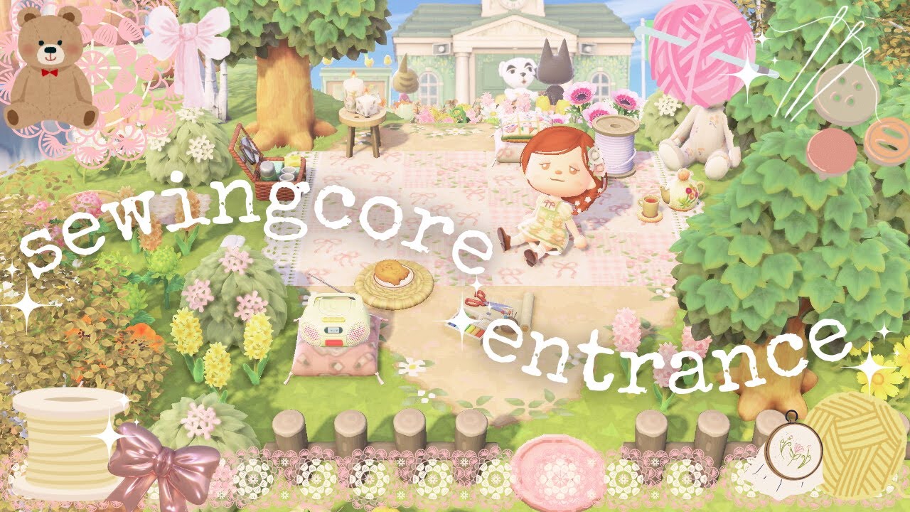 a cozy autumn entrance for my sewingcore island thimble ⋆𐙚₊˚⊹♡ animal ...
