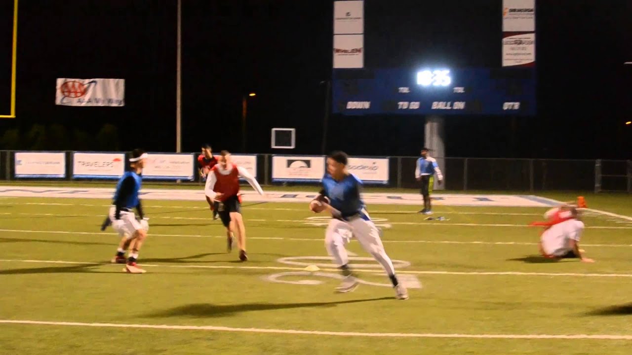 CCSU RECentral Intramural Flag Football No Fly Zone - YouTube
