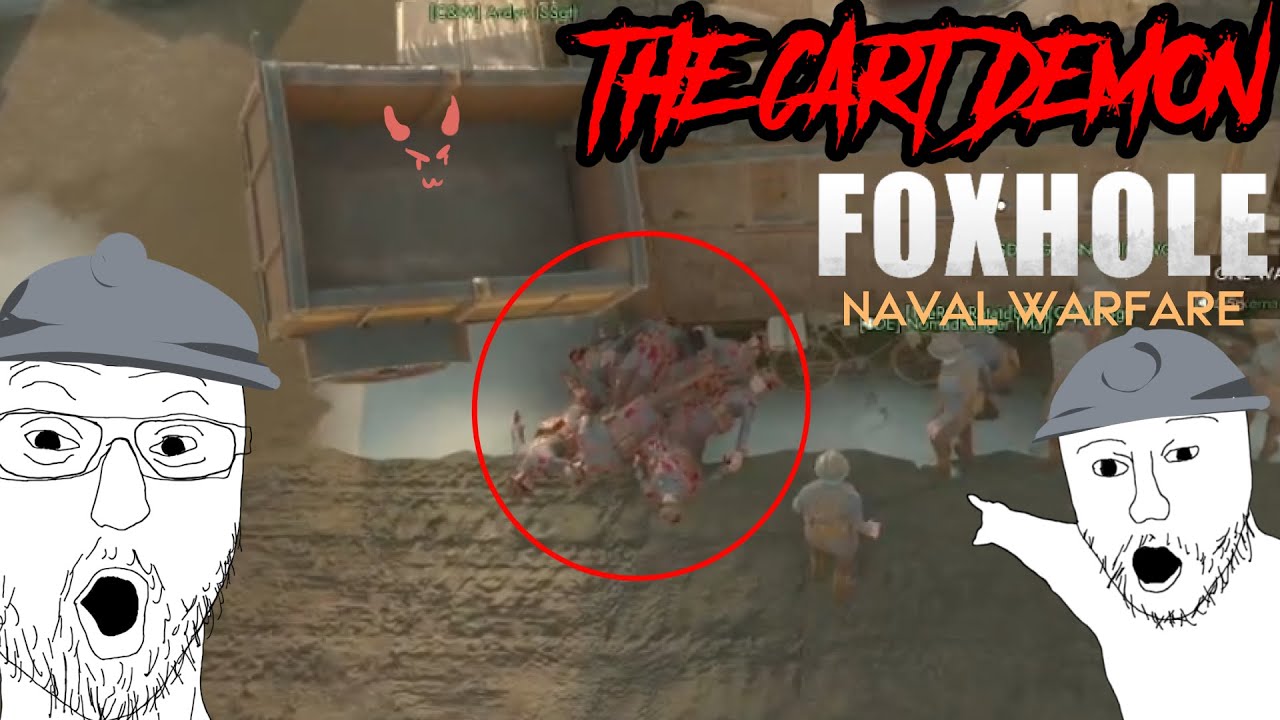 We summoned the Cart Demon in Foxhole [Foxhole Naval Warfare] - YouTube