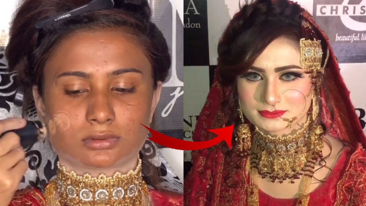 Kashees inspired bridal makeup with kashees foundation and kashee’s ...
