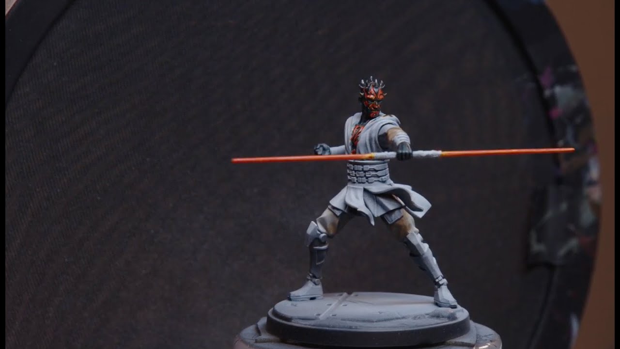 STAR WARS: Shatterpoint - Painting Maul - YouTube