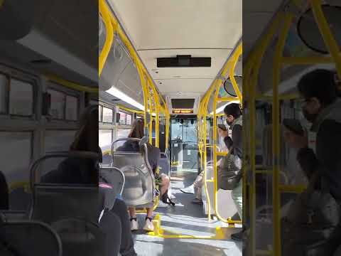 SF Muni 2017 new flyer XDE40 8764 on route 43 - YouTube
