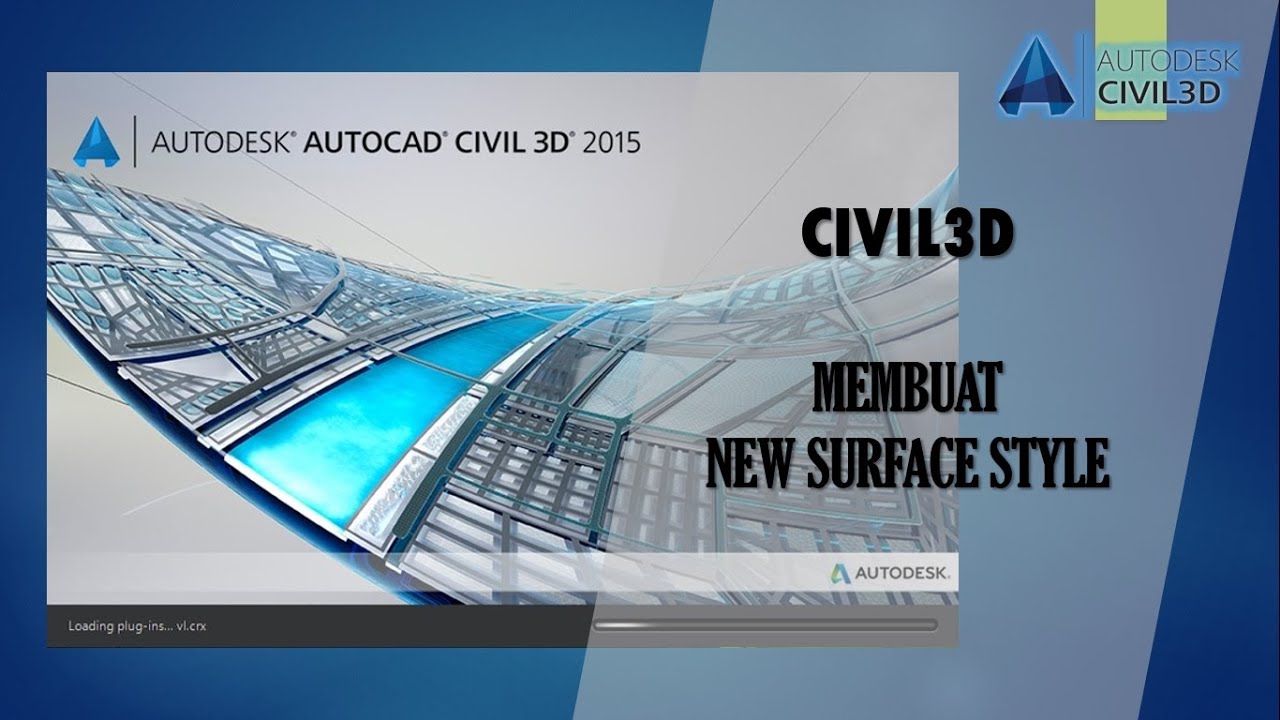 CIVIL3D - MEMBUAT NEW SURFACE STYLE - YouTube