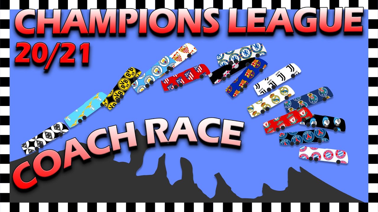 Coach Race - Champions League 2021 - YouTube