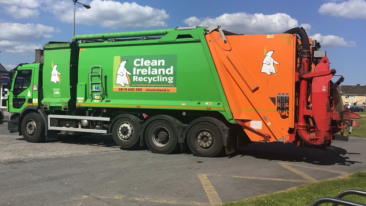 Clean Ireland Recycling 2022 Renault D26 8X4 with Dennis Eagle 50/50 ...