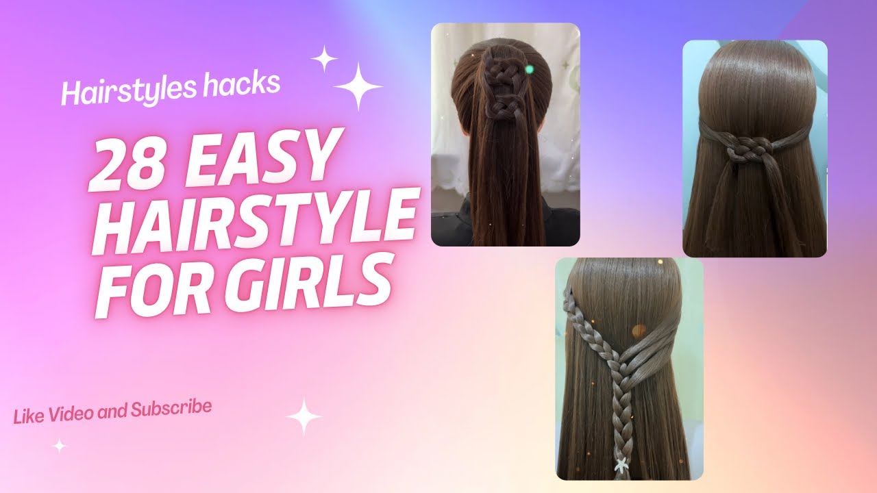 Hairstyles for teenage girls || unique hairstyles for girls ...