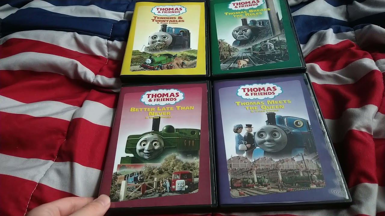 I got 4 Custom Thomas DVD Artworks printed out today - YouTube