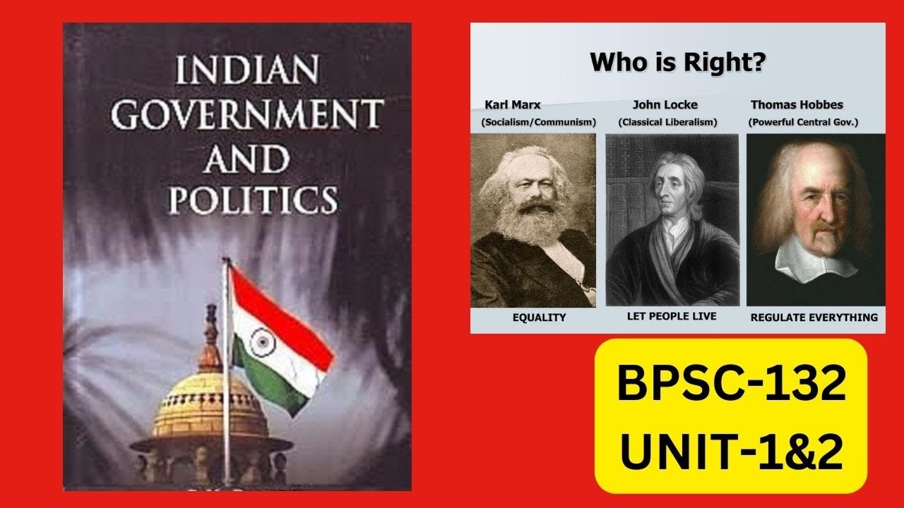 IGNOU...BPSC 132...Unit-1&2...INDIAN GOVERNMENT AND POLITICS - YouTube