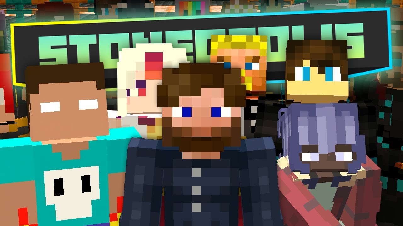 Stoneopolis Minecraft Modpack EP1 New Questing Stoneblock Skyblock ...