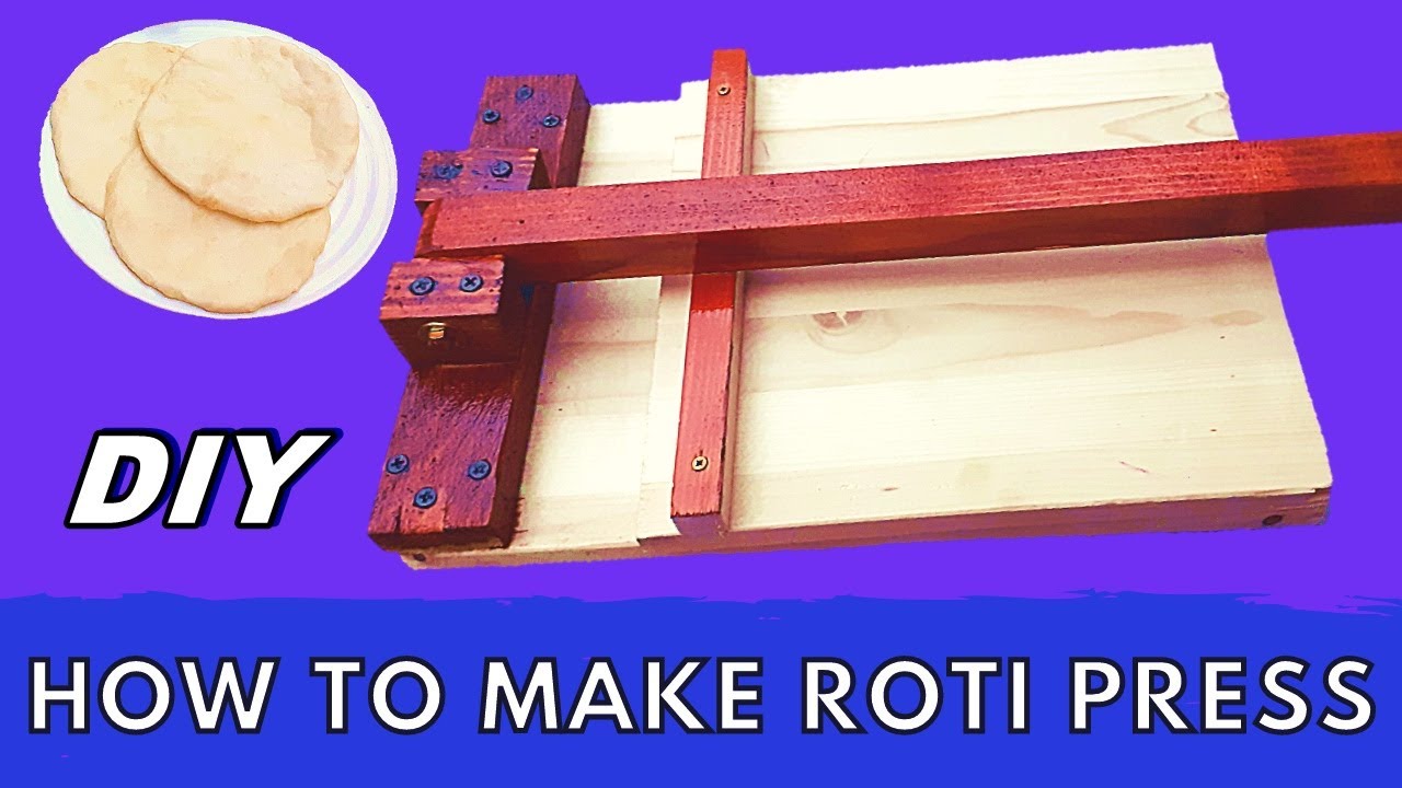DIY | HOW TO MAKE WOODEN ROTI PRESS | WOODWORKING IDEAS | BUSINESS IDEA ...