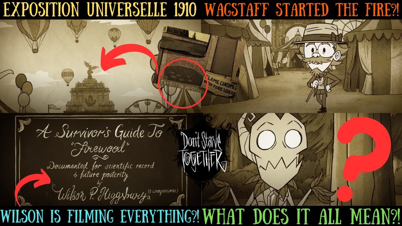 Wagstaff Lore Trailer Reaction & Breakdown - Don't Starve Together ...