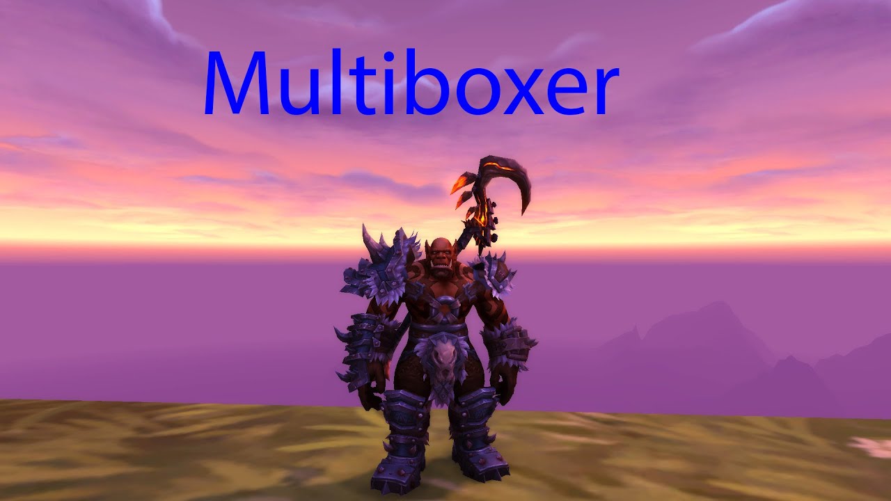 Multiboxer - Shadow priest pvp 8.3 - YouTube