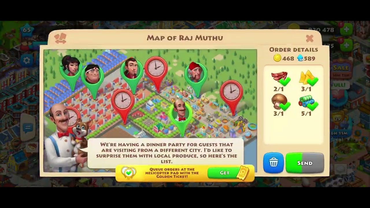 Game play 65 - Level up - Township Gameplay - Raj Township Kinger - YouTube