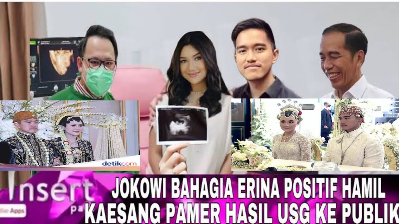 HARI INI || ERINA GUDONO POSITIF HAMIL DAN KAESANG PAMER HASIL USG ...