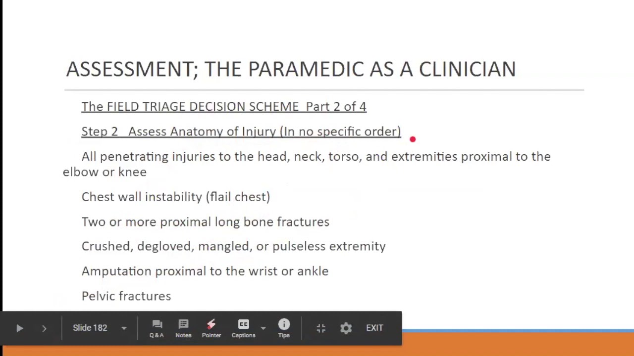 History Taking and Assessment for ALS Providers - YouTube